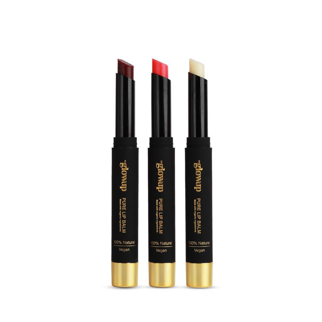 HK Glowup Pure Lip Balm Combo – hkclinic