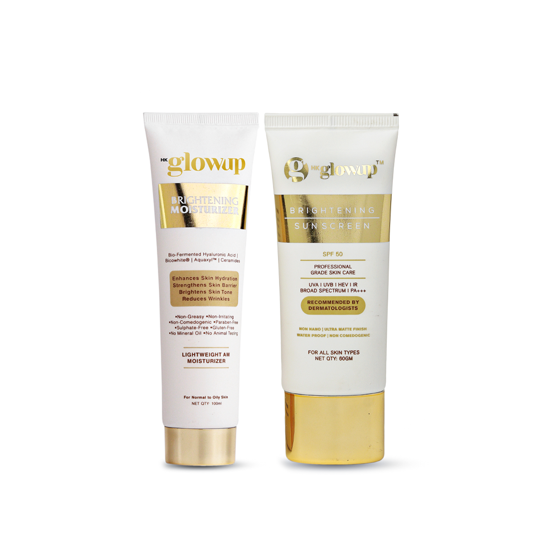 HK Glowup Brightening Moisturizer & Sunscreen Combo – hkclinic